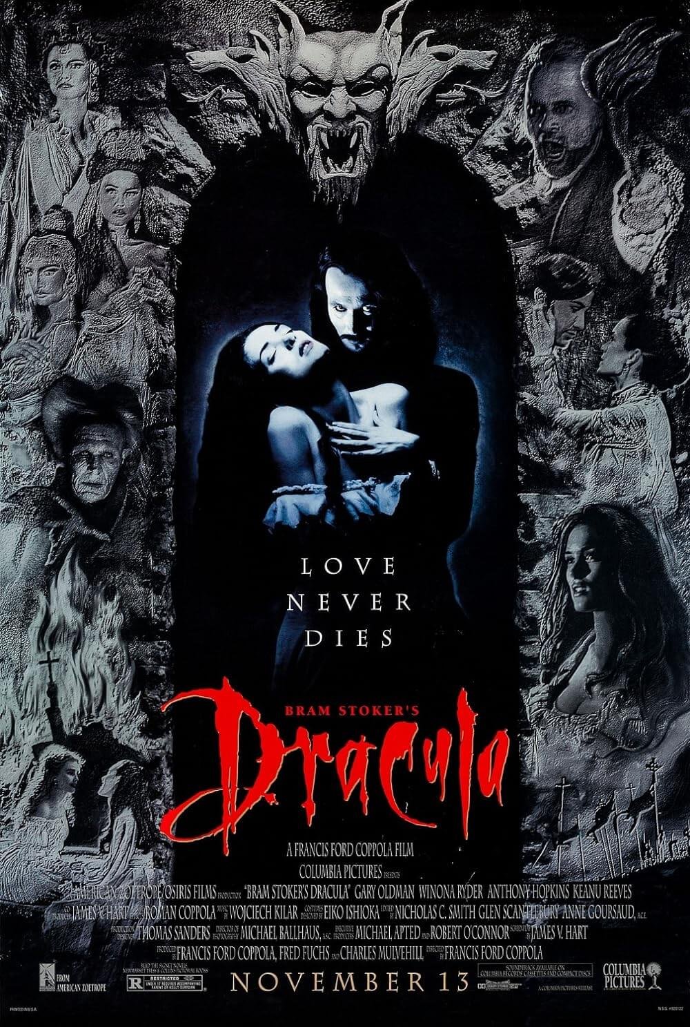 Bram Stoker's Dracula Movie (1992) - Release Date, Cast, Story, Budget ...